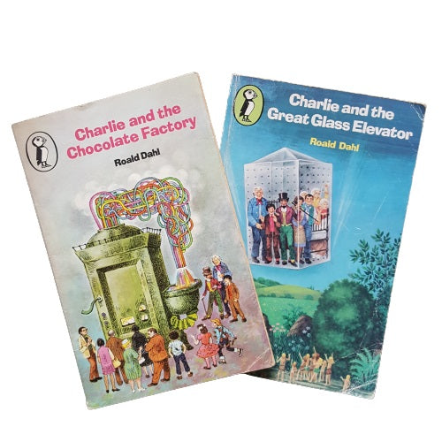 Roald Dahl's Charlie and the Chocolate Factory & Glass Elevator - Vint ...