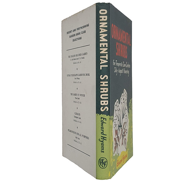 Ornamental Shrubs by Edward Hyams - Garden Book Club, 1966 - Country ...