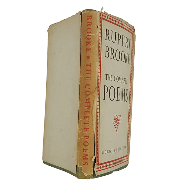 Rupert Brooke, The Complete Poems - Sidwick & Jackson 1953 - Country ...