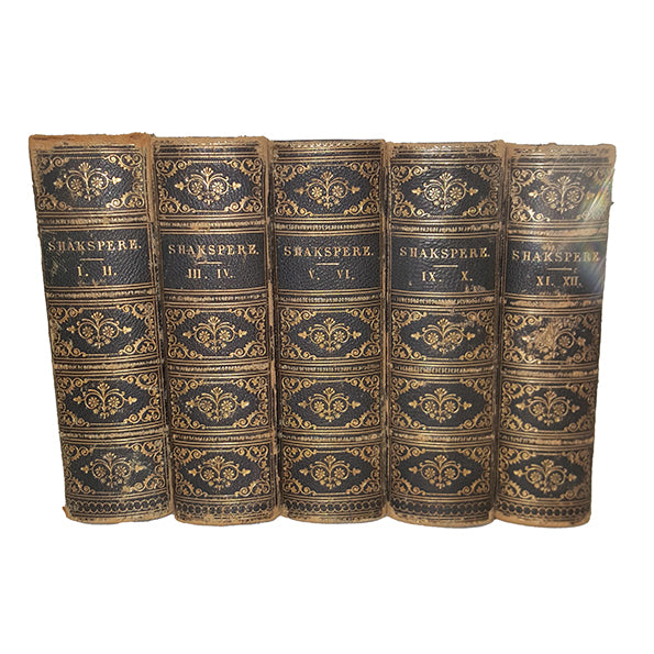 The Works of Shakespeare - Cabinet Editions (5 Books) - Country House ...