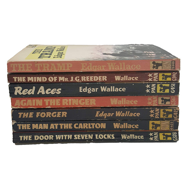 Edgar Wallace Paperback Collection - Pan, 1960s (7 Books) - Country ...