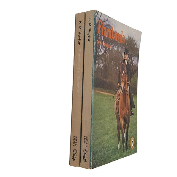 Flambards Series by K. M. Peyton - Puffin, 1970s (2 Books) - Country ...