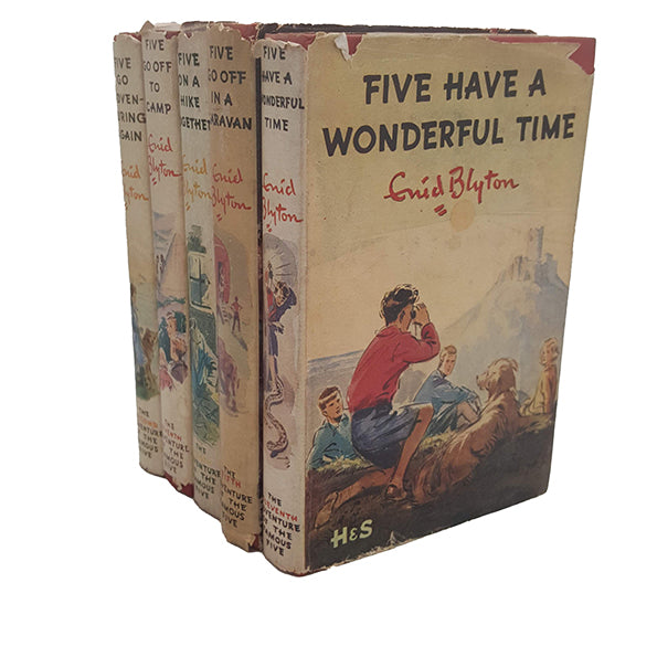 Enid Blyton's Famous Five Series - Hodder, 1952-3 (5 Books) - Country ...
