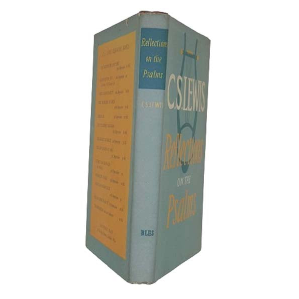 First Edition: C.S.Lewis’s Reflections on the Psalms - Geoffrey Bles 1 ...