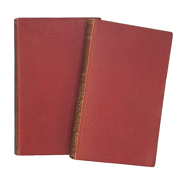 George Eliot's Daniel Deronda Vols 1 and 2 - Blackwood, 1901 (2 Books ...