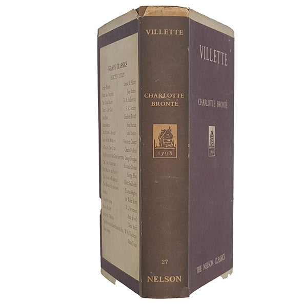 Villette by Charlotte Bronte - Nelson - Country House Library