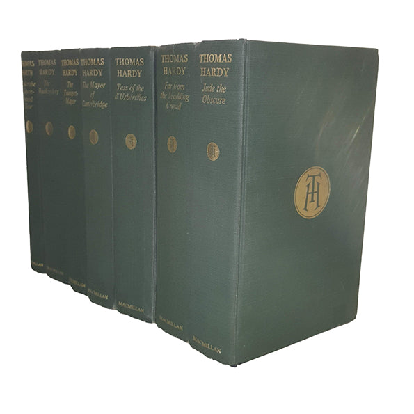 Thomas Hardy Collected Works - Macmillan, 1975 (7 Books) - Country House Library