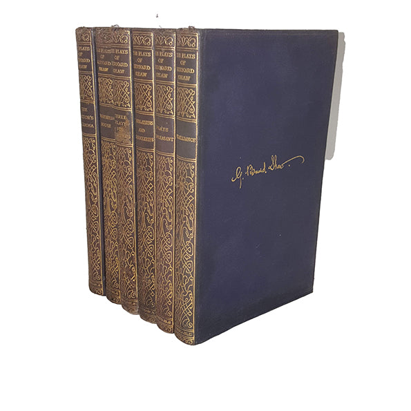 Bernard Shaw Collected Works - Constable, 1926 (6 Books) - Country ...