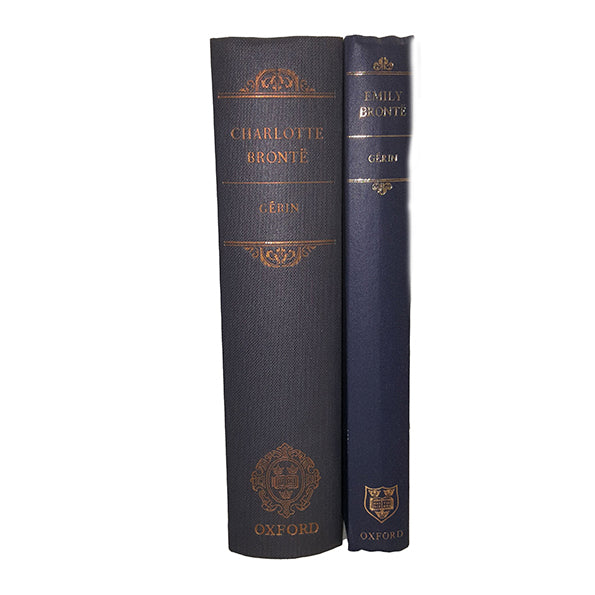 Charlotte Bronte and Emily Bronte Biography by Winifred Gerin - Oxford ...