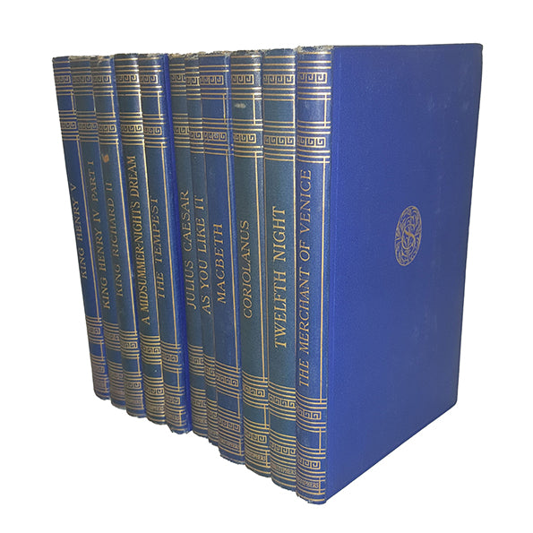 The Companion Shakespeare (11 Blue and Gold Books) - Country House Library