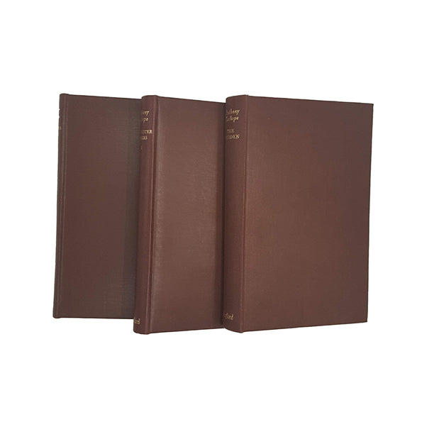 Anthony Trollope's The Warden and Barchester Towers - Oxford, 1952-3 ...