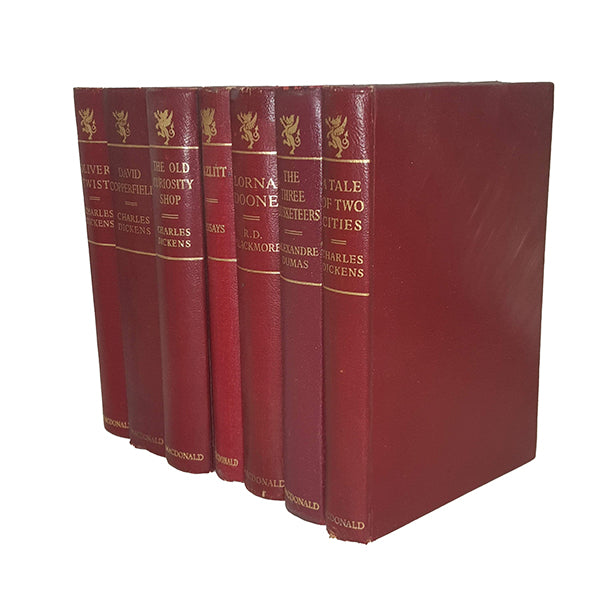 Red Classics Collection, Dickens Etc. (7 Books) - Country House Library