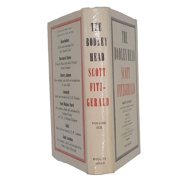 The Bodley Head Scott Fitzgerald: Volume Six - 1975 - Country House Library