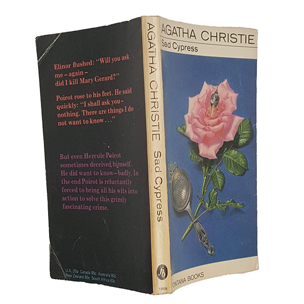 Agatha Christie's Sad Cypress - Fontana, 1971 - Country House Library