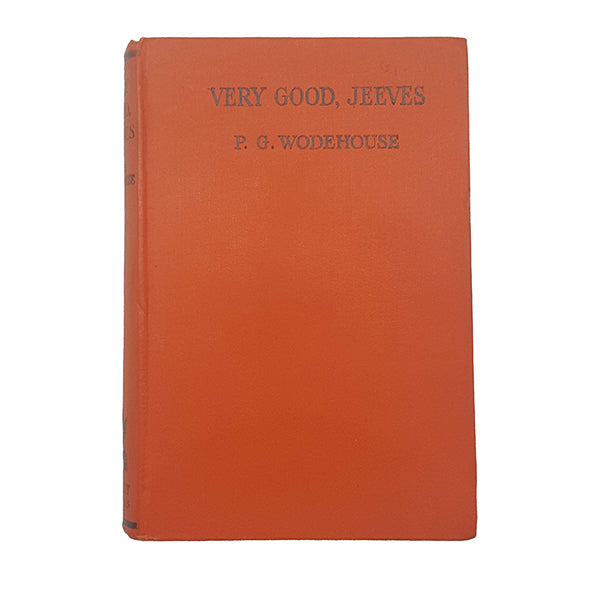 P. G.Wodehouse’s Very Good, Jeeves - Sixth Printing - Country House Library