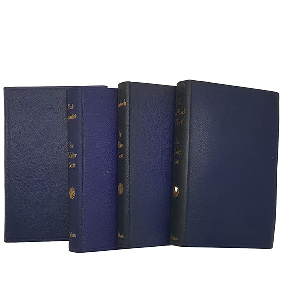 Sir Walter Scott Collected Works - Nelson (4 Books) - Country House Library