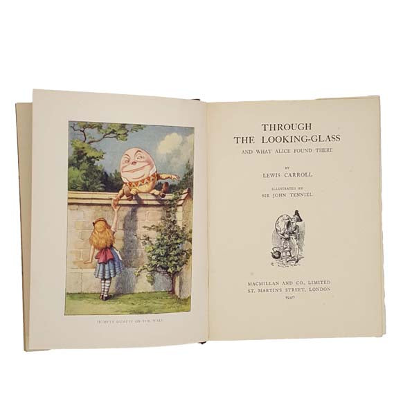 Lewis Carroll's Through The Looking-Glass 1940 | Country House Library ...