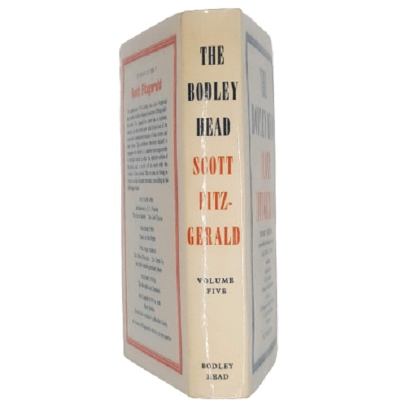 The Bodley Head Scott Fitzgerald: Vol 5 - 1963 | Country House Library ...