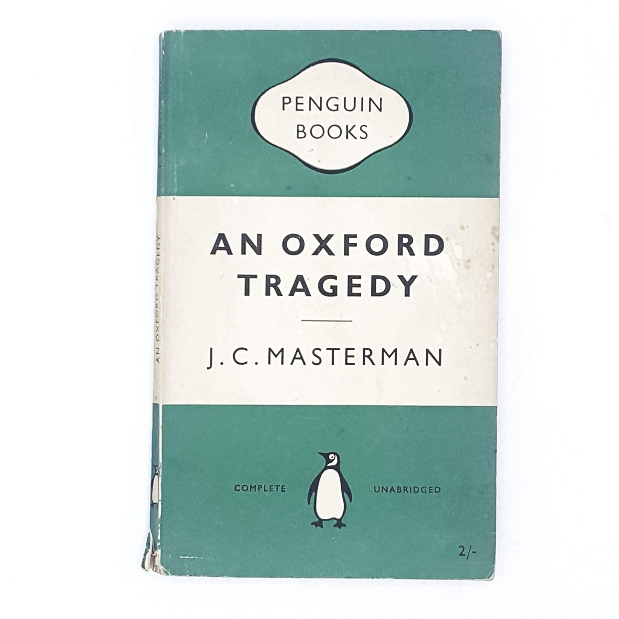 An Oxford Tragedy by J. C. Masterman | Country House Library - Country ...