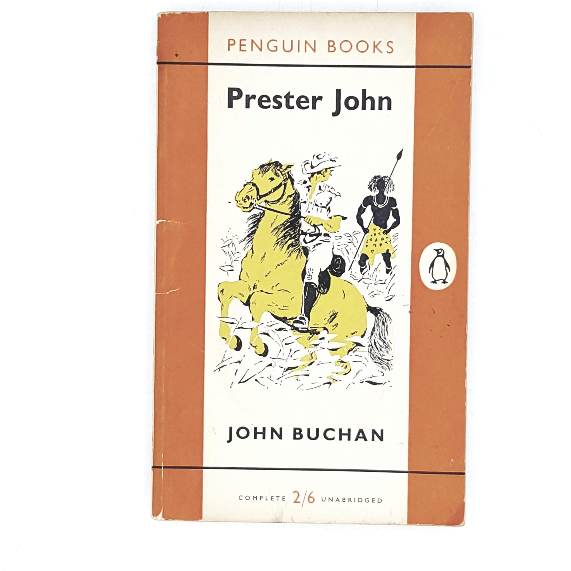 Vintage Penguin Prester John by John Buchan 1956 - Country House Library
