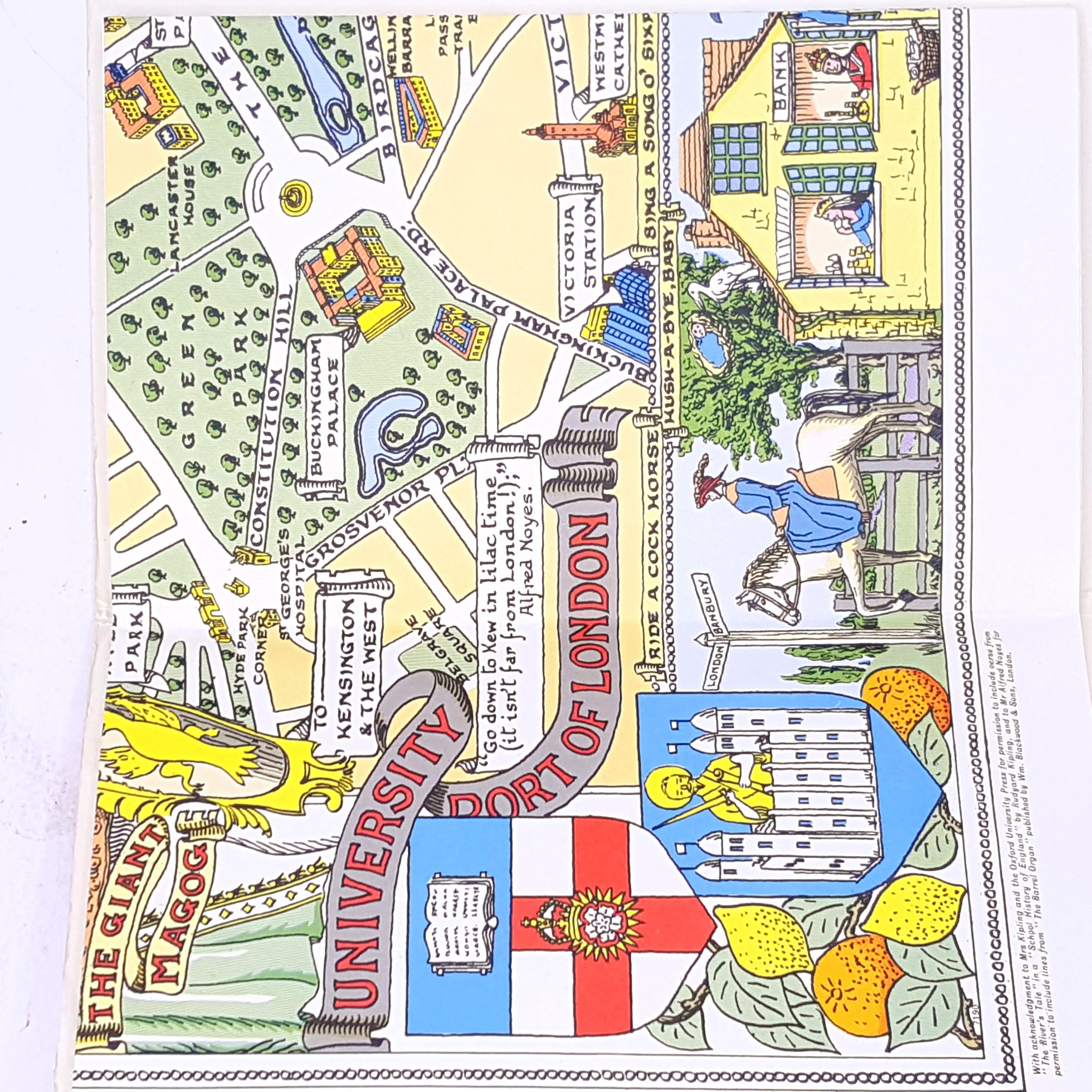 London a children's map - Country House Library