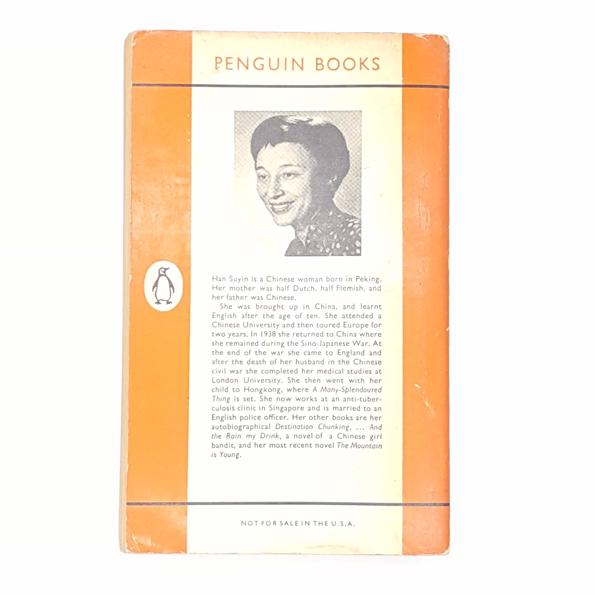 A Many-Splendoured Thing by Han Suyin 1959 | Country House Library ...
