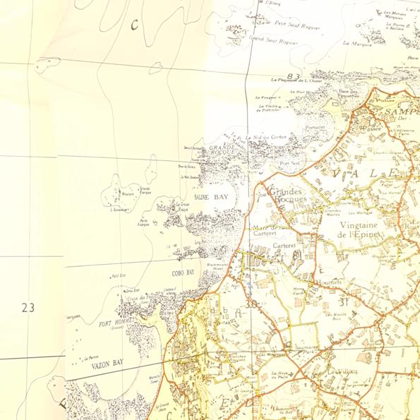 Maps: Guernsey 1956 - Ordnance Survey | Country House Library - Country ...