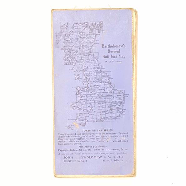 Maps: North Lancashire - Bartholomew | Country House Library - Country ...