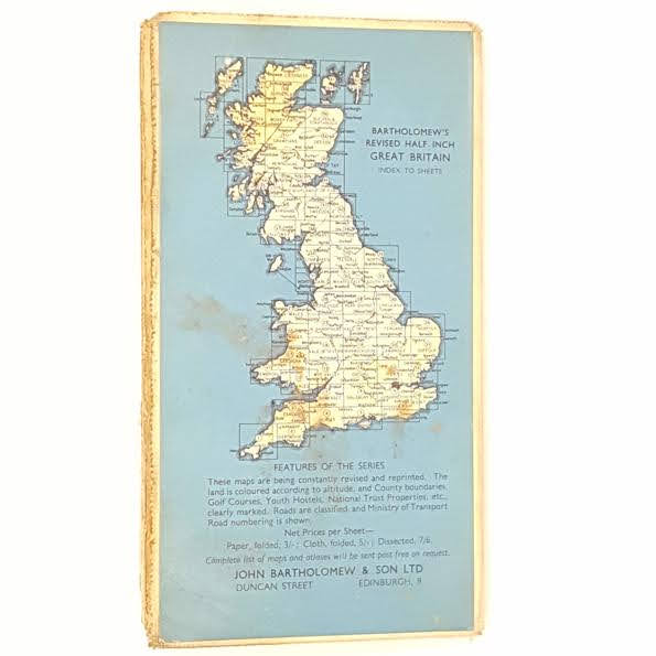Bartholomew’s Maps Vale of Trent (Sheet 24) | Country House Library ...