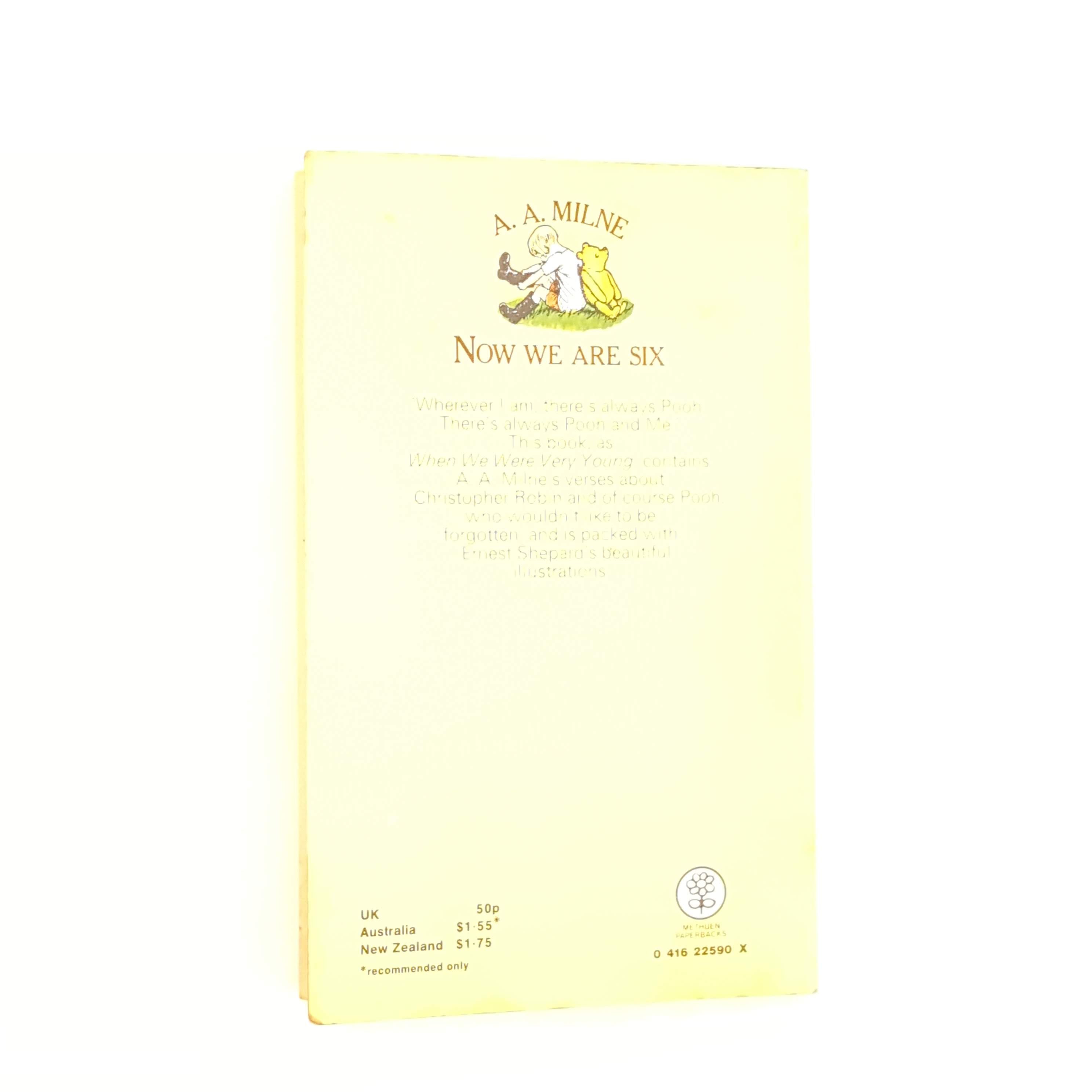 Now We Are Six by AA Milne 1976-9 | Country House Library - Country ...