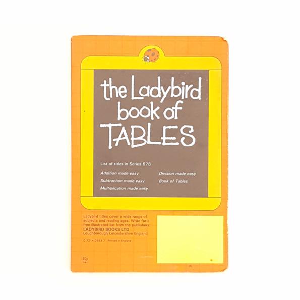 Ladybird 678: Tables by Dorothy Paull 1981 | Country House Library ...