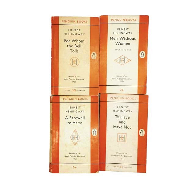 Ernest Hemingway Penguin Collection | Country House Library - Country ...