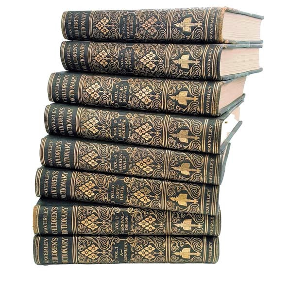 The Waverley Children's Dictionary Volumes 1-8 | Country House Library ...