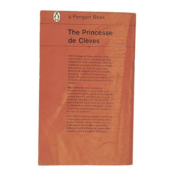 Princesse de Cleves by Madame de Lafayette | Country House Library ...