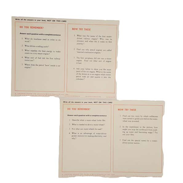 Ladybird Science Work Cards: 1st Set 48 Cards | Country House Library ...