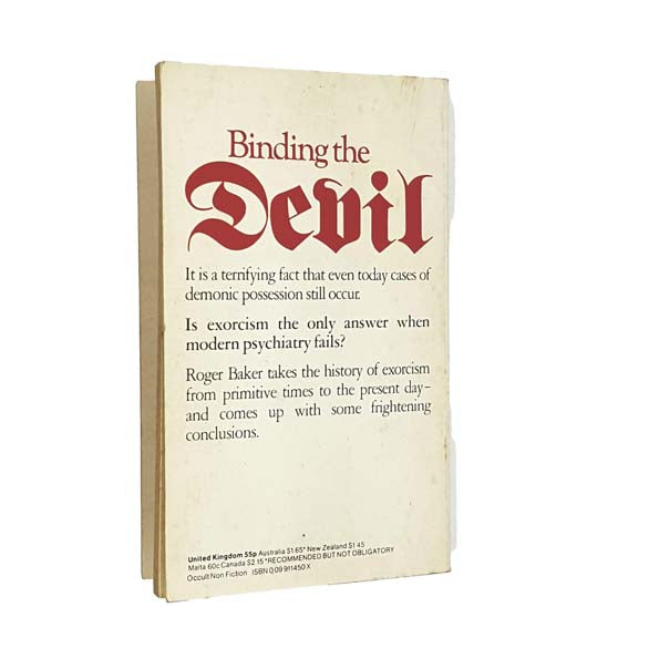 Binding the Devil by Roger Baker 1975 - Arrow | Country House Library ...