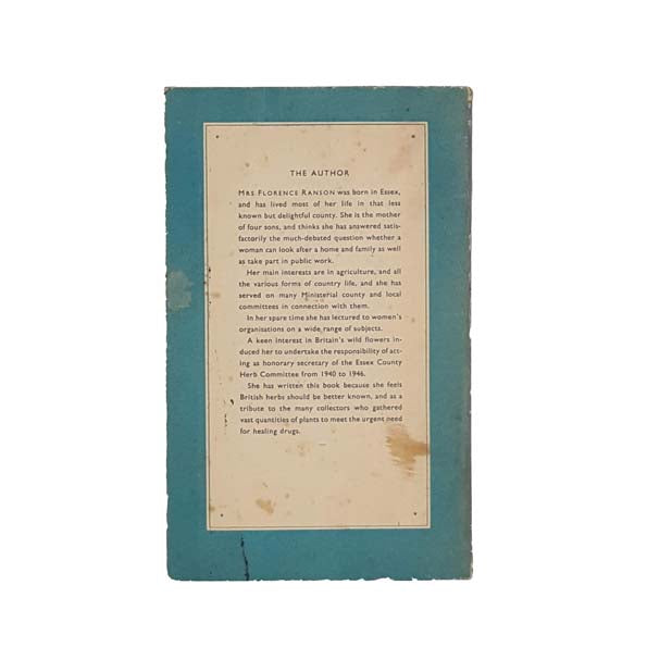 British Herbs by Florence Ranson 1949 | Country House Library - Country ...