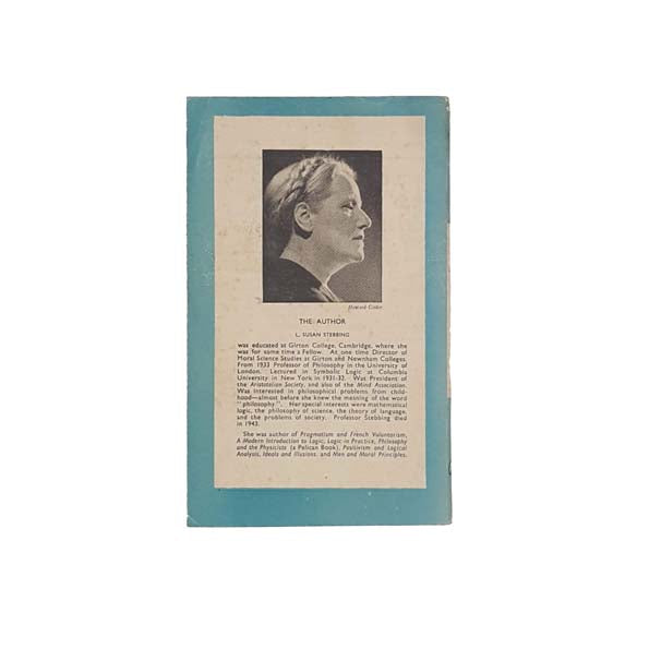 Thinking to Some Purpose by L. Susan Stebbing | Country House Library ...