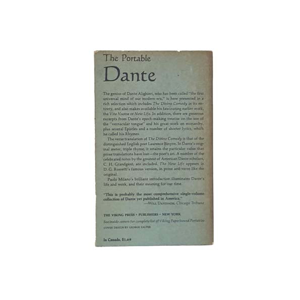 The Portable Dante, 1948 | Country House Library - Country House Library