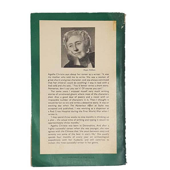 Agatha Christie’s Death Comes as the End 1954 | Country House Library ...