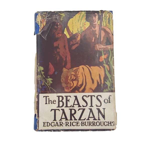Beasts of Tarzan by Edgar Rice Burroughs 1935 | Country House Library ...