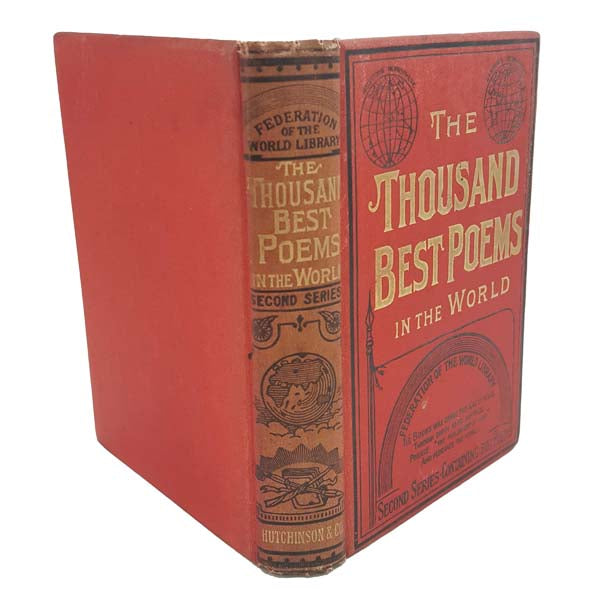 The Thousand Best Poems in the World selected by Ernest Hope - Country ...