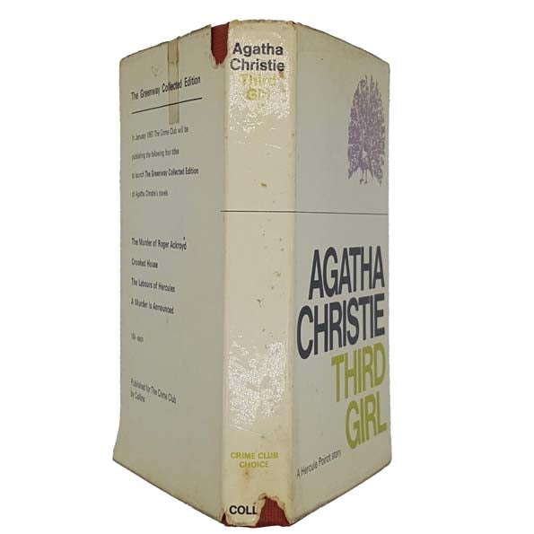 Agatha Christie's Third Girl - Collins 1966 | Country House Library ...