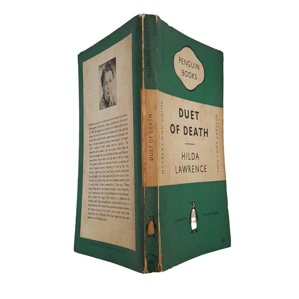 Duet of Death by Hilda Lawrence - Penguin 1952 | Country House Library ...