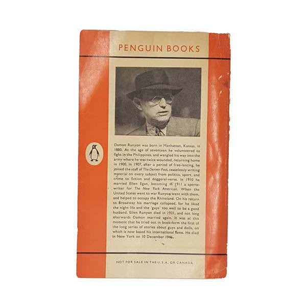 Guys and Dolls by Damon Runyon - Penguin, 1957 | Country House Library ...