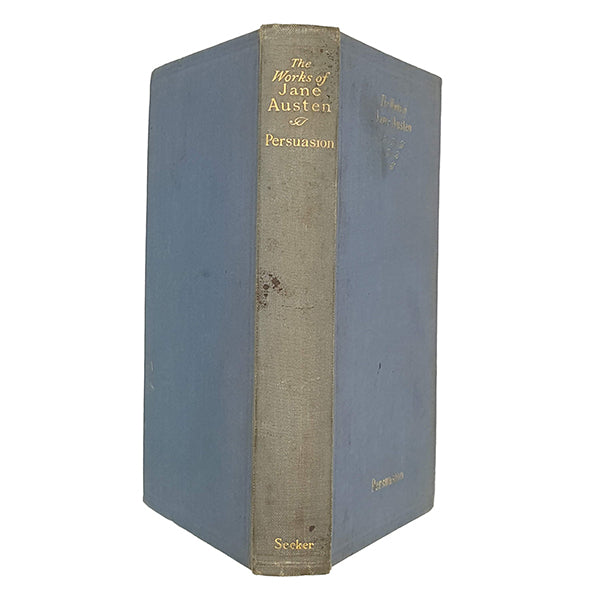 Jane Austen's Persuasion - Secker 1923 - Country House Library