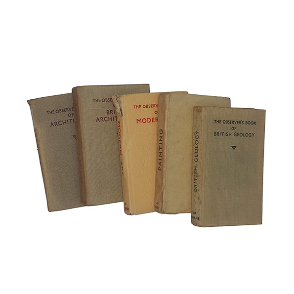Well-Loved Observer Collection - 5 Beige Books | Country House Library ...