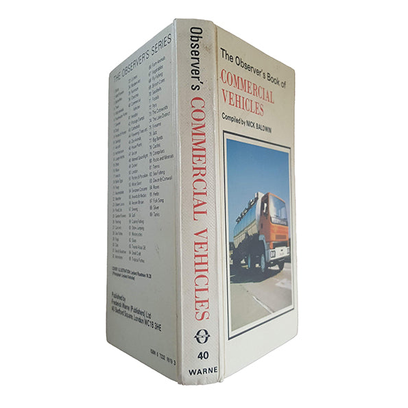 The Observer's Book of Commercial Vehicles by L. A. Manwaring (#40) c ...