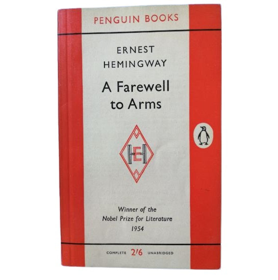 Ernest Hemingway's A Farewell To Arms - Penguin, c.1960s - Country ...