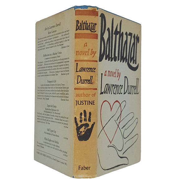 Balthazar by Lawrence Durell - Faber 1960 - Country House Library